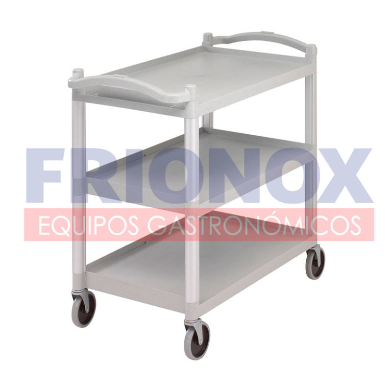 CARRITO PRACTICO GRANDE 03 NIVELES KD (GRIS MOTEADO) - BC340KD-480 ...