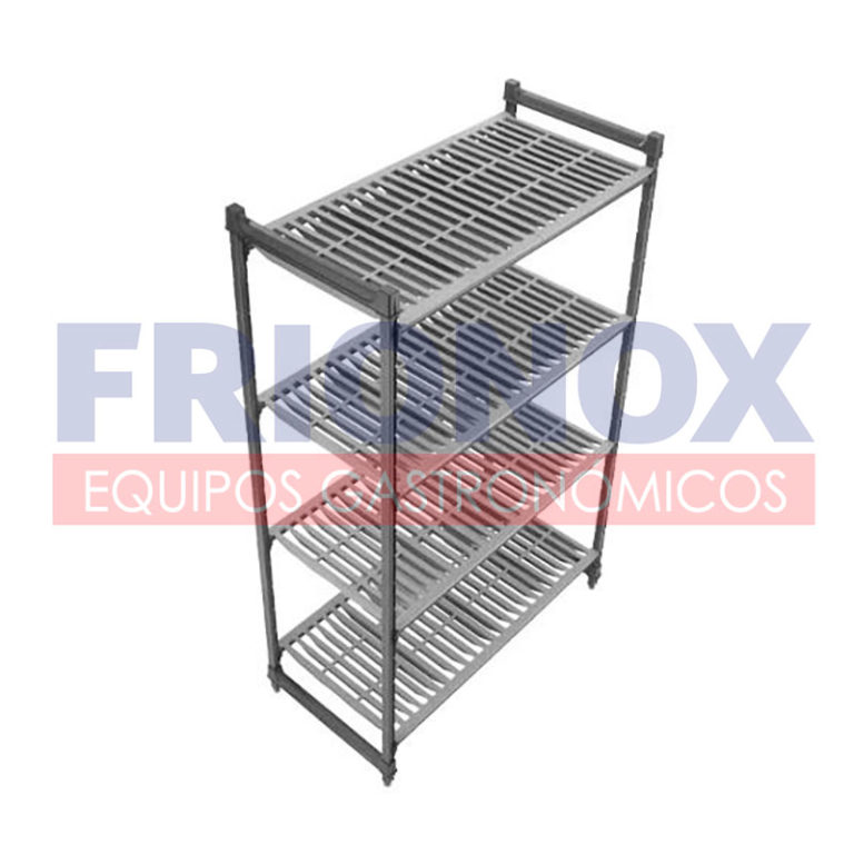 CARRITO PRACTICO GRANDE 03 NIVELES KD (NEGRO) - BC340KD-110 - FRIONOX